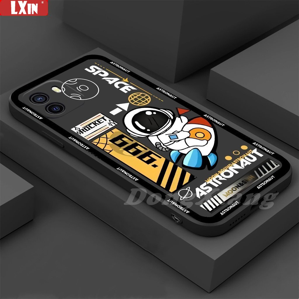 Space Astronaut Phone Case OPPO A57 2022 A16 A16k A15 A54 A53 A12 A5S ...