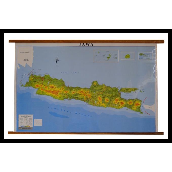 Java Island Map (Frame) | Shopee Philippines
