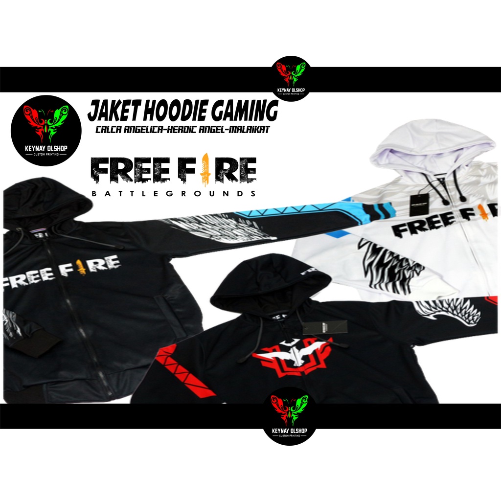 Free fire Hoodie Jacket/Gaming Jacket BNL | Shopee Philippines