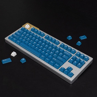 GMK WOB KATAKANA Blue130 Keys Keycap Cherry Profile DYE-SUB Japanese ...