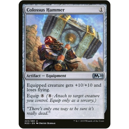 Magic the Gathering | Colossus Hammer | Shopee Philippines