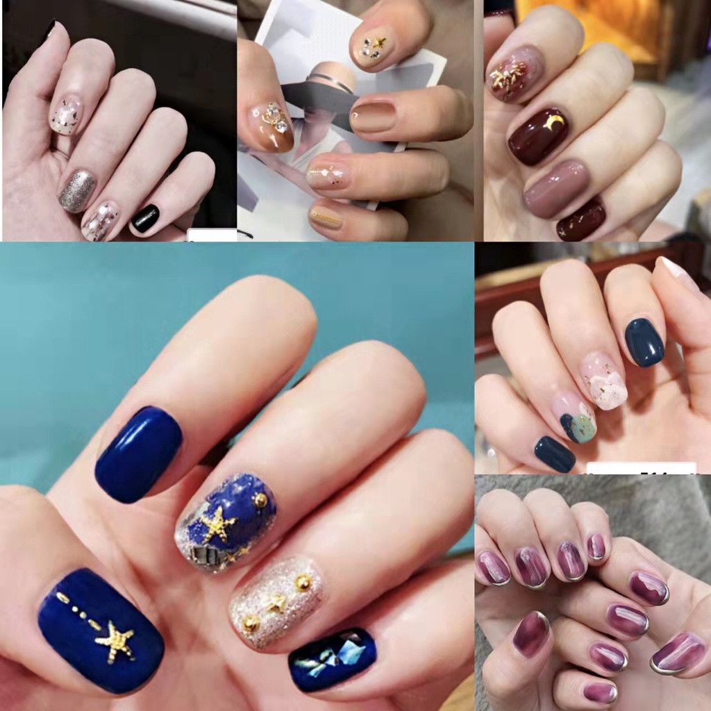 14PCS Stickers Nail Sticker Waterproof Nail Sticker | Shopee Philippines