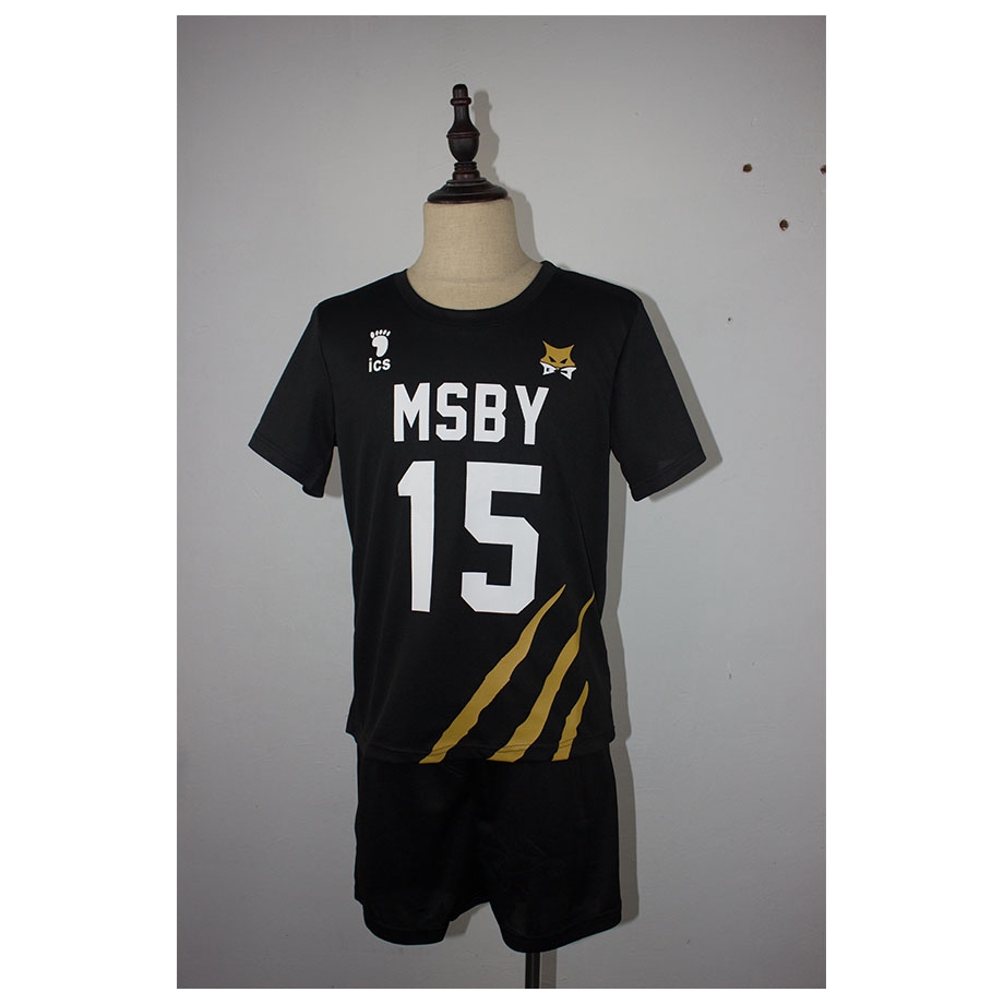 Haikyuu MSBY BJ Cosplay Costume Karasuno Bokuto Shoyo Atsumu Short ...