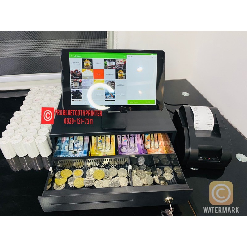 POS Cash Register Set Cloud based Advance Point of Sale System With 1 ...