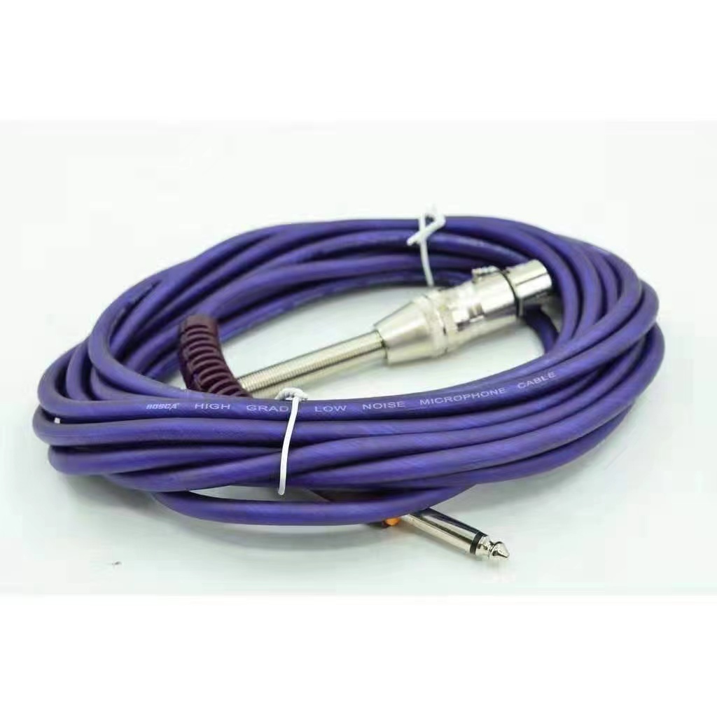 COD BOSCA 10 meters Heavy Duty Microphone Wire Cable Low Noise High ...