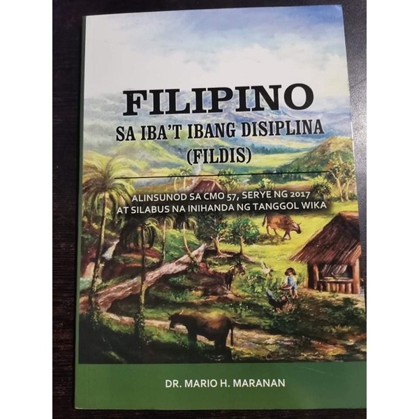 FILIPINO SA IBA'T IBANG DISIPLINA (FILDIS) By. DR. MARIO H. MARANAN | Shopee Philippines