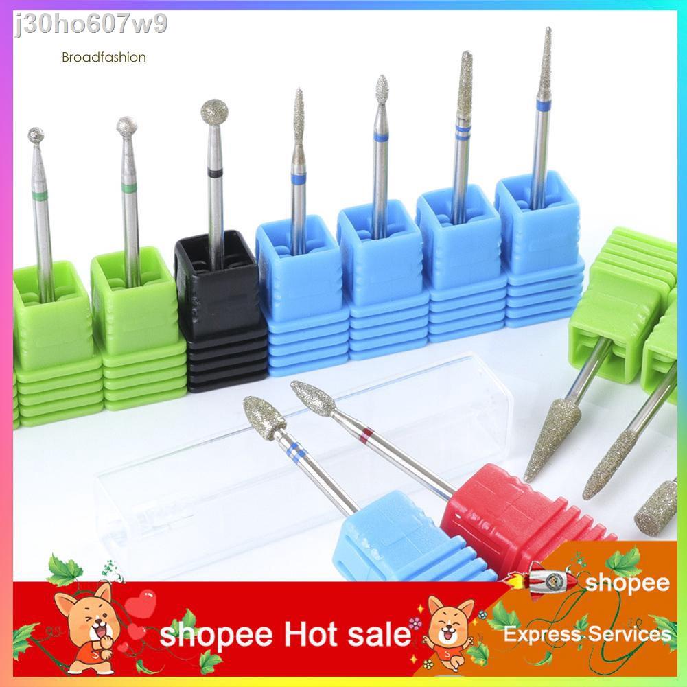 BRO_Nail Drill Bit Rotary Milling Cutter Stainless Steel Manicure ...