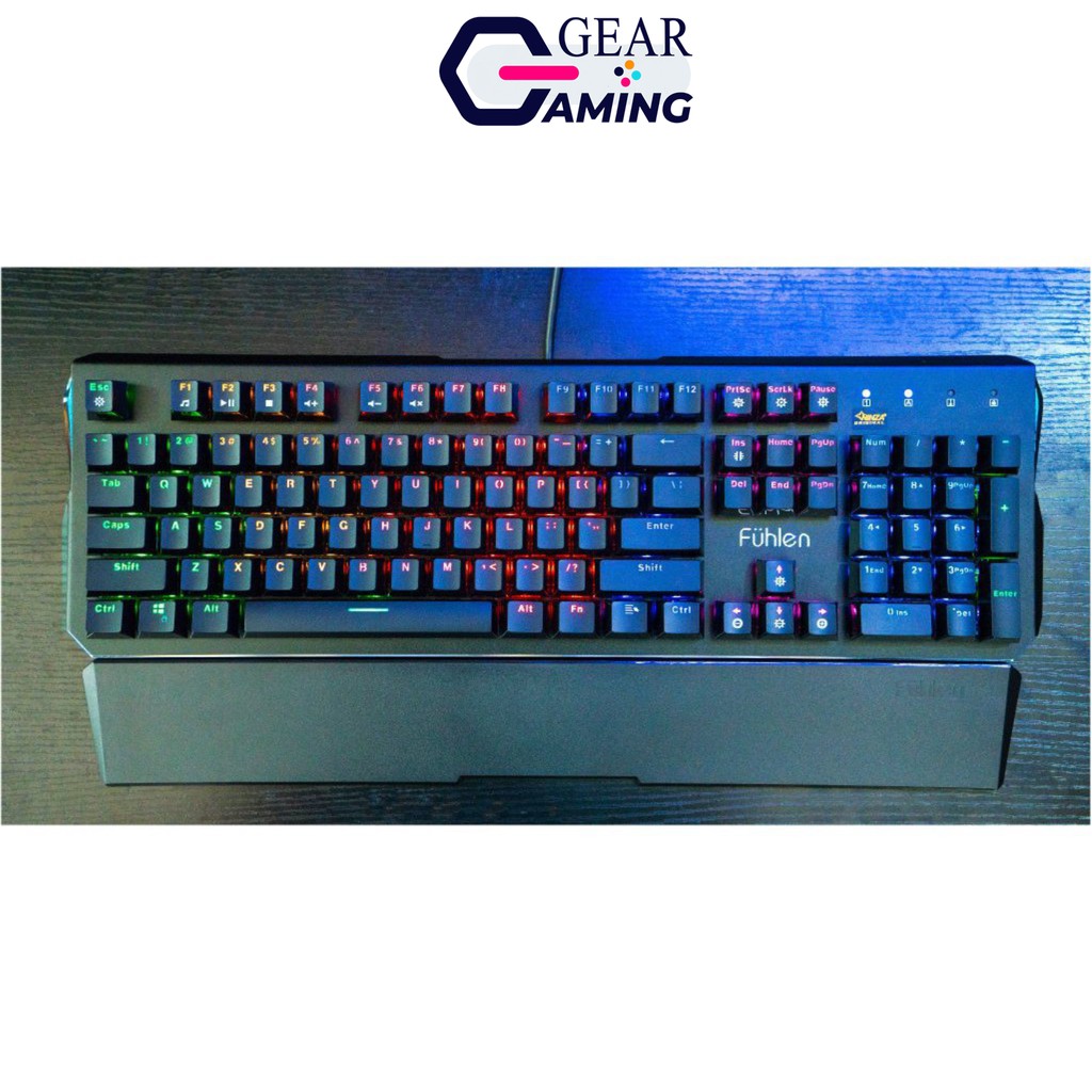 Fuhlen Destroyer Gaming Mechanical Keyboard - Metal case - Blue switch ...