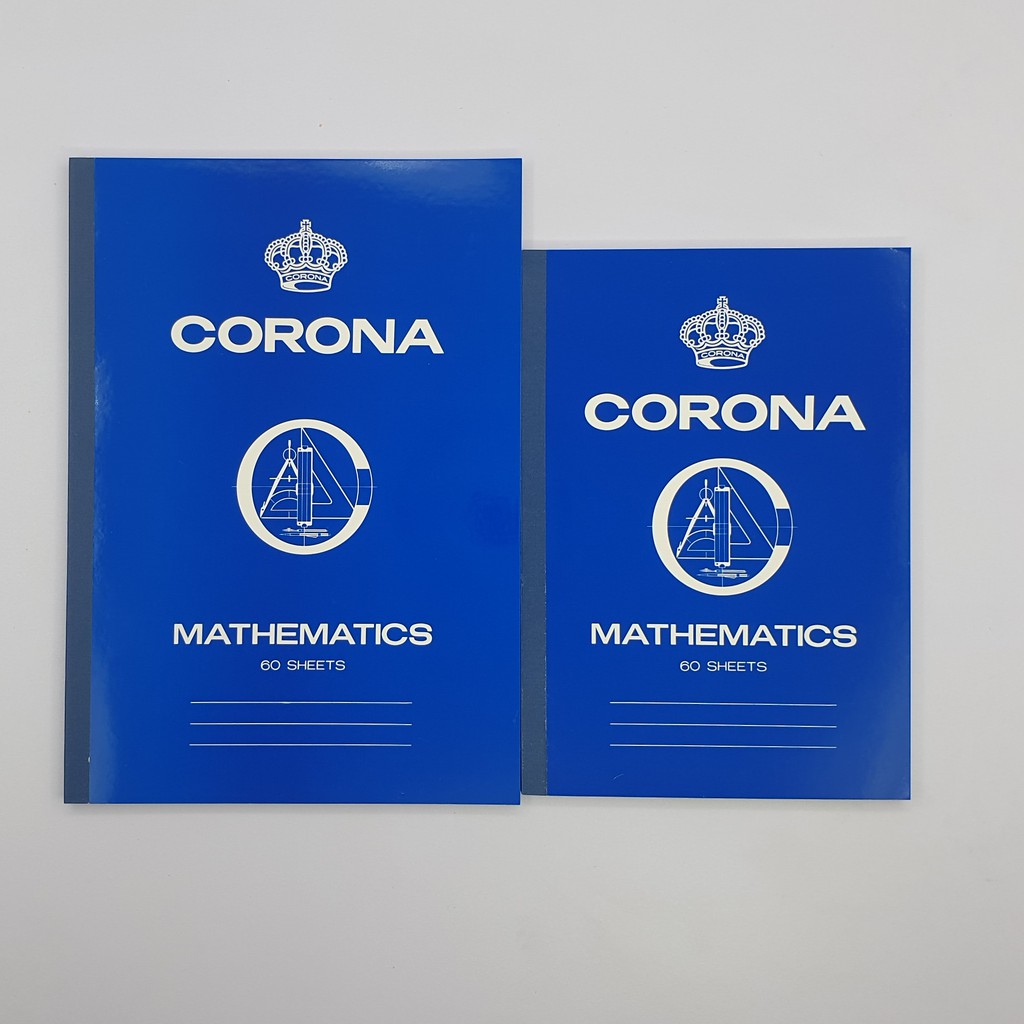 Corona Math Notebook - Padded (60 Sheets) | Shopee Philippines