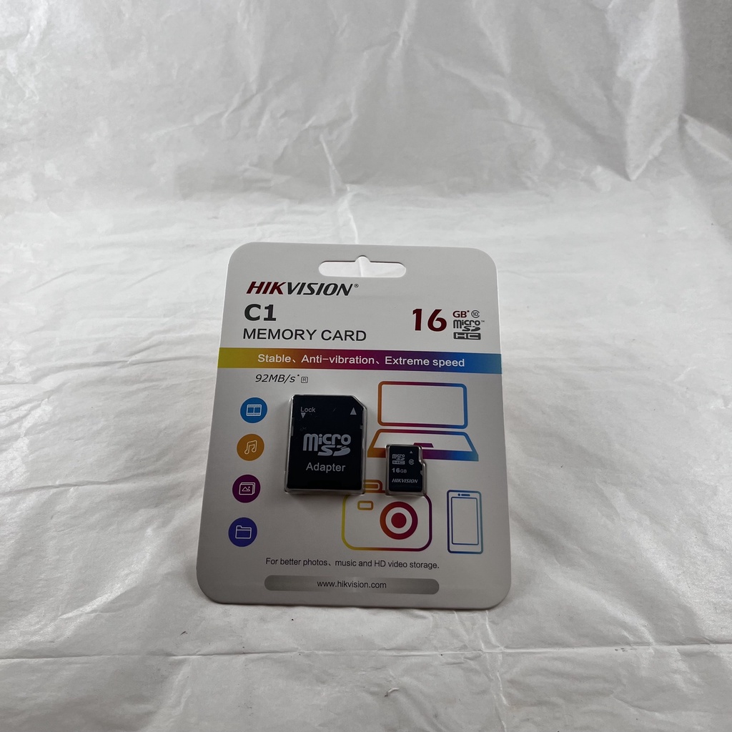 Hikvision Micro SD (TF) Card Class 10 (16GB) | Shopee Philippines