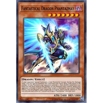 Fantastical Dragon Phantazmay | CH1 CL@$S A | Yu-Gi-Oh! Trading Card ...