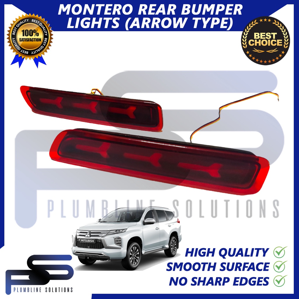 Rear Bumper Light Mitsubishi Montero Sports GLS / GLX / GT RBL Rear ...