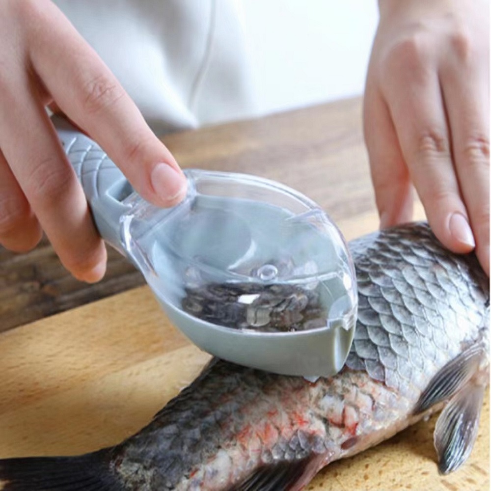 Haiyingds Household Kitchen Tools With Lid Clean, Clean Fish Scales ...