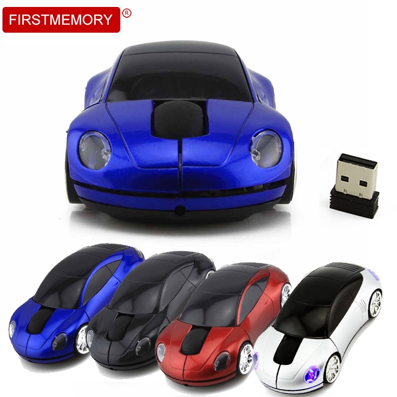 Wireless Mouse Racing Car Shape Mouse USB Optical Gaming 2.4G Mouse ...