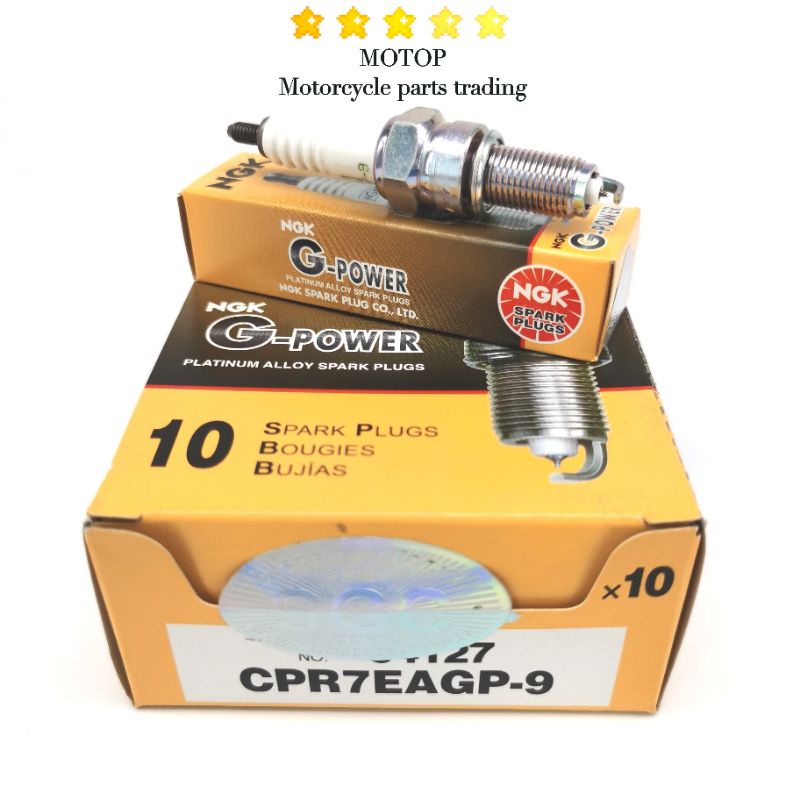 NGK SPARK PLUG G-POWER PLATINUM GENUINE - ( PER PCS ) - CR8EGP-CR7EGP ...