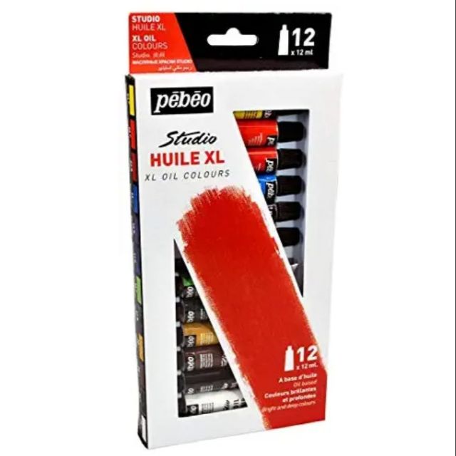 Pebeo ( OIL color ) 12 colors | Shopee Philippines