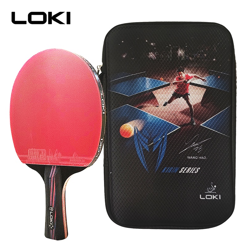 LOKI X1/X2/X3 ITTF Ping Pong Bat Profesional Racket High Elasticity Sponge Rubber Ping Pong Bat ...
