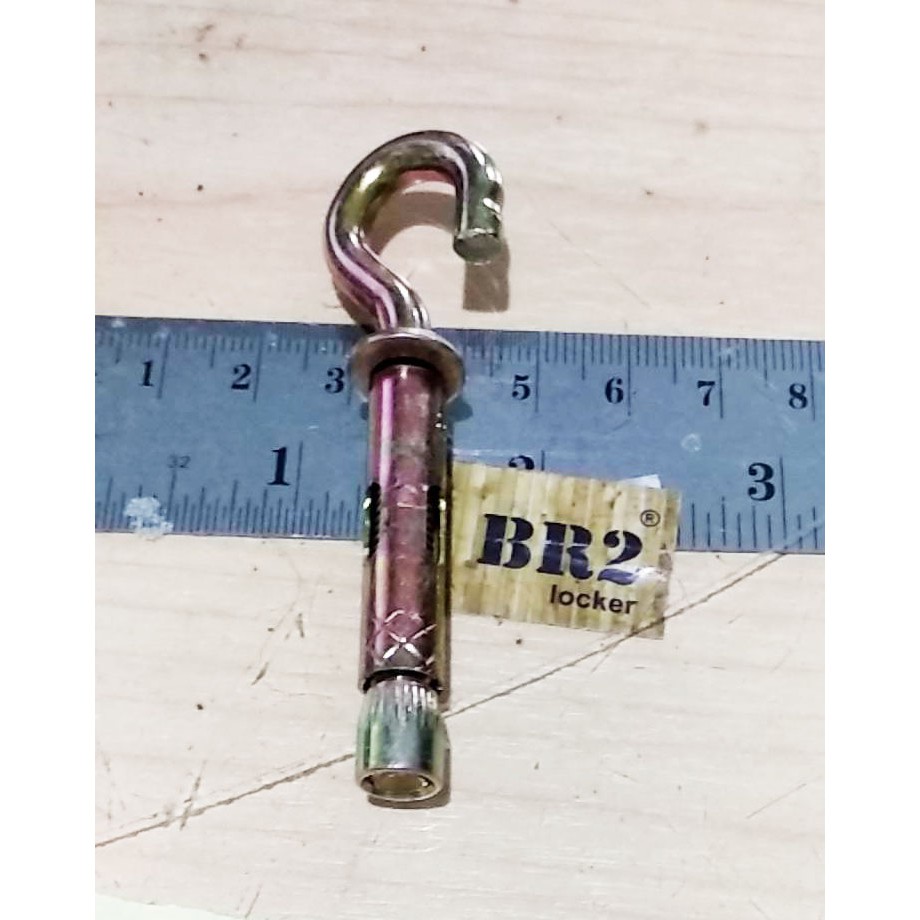 Anchor bolt type bye 8x45/round Hanging Hook - Open | Shopee Philippines
