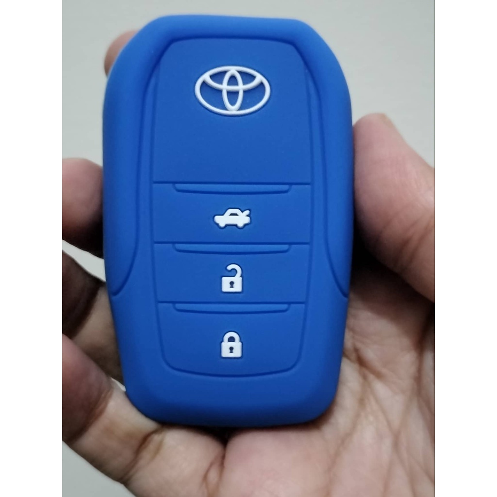 Modified Flip Key Silicone Key Cover For Toyota Vios 2019 2020 2021 ...