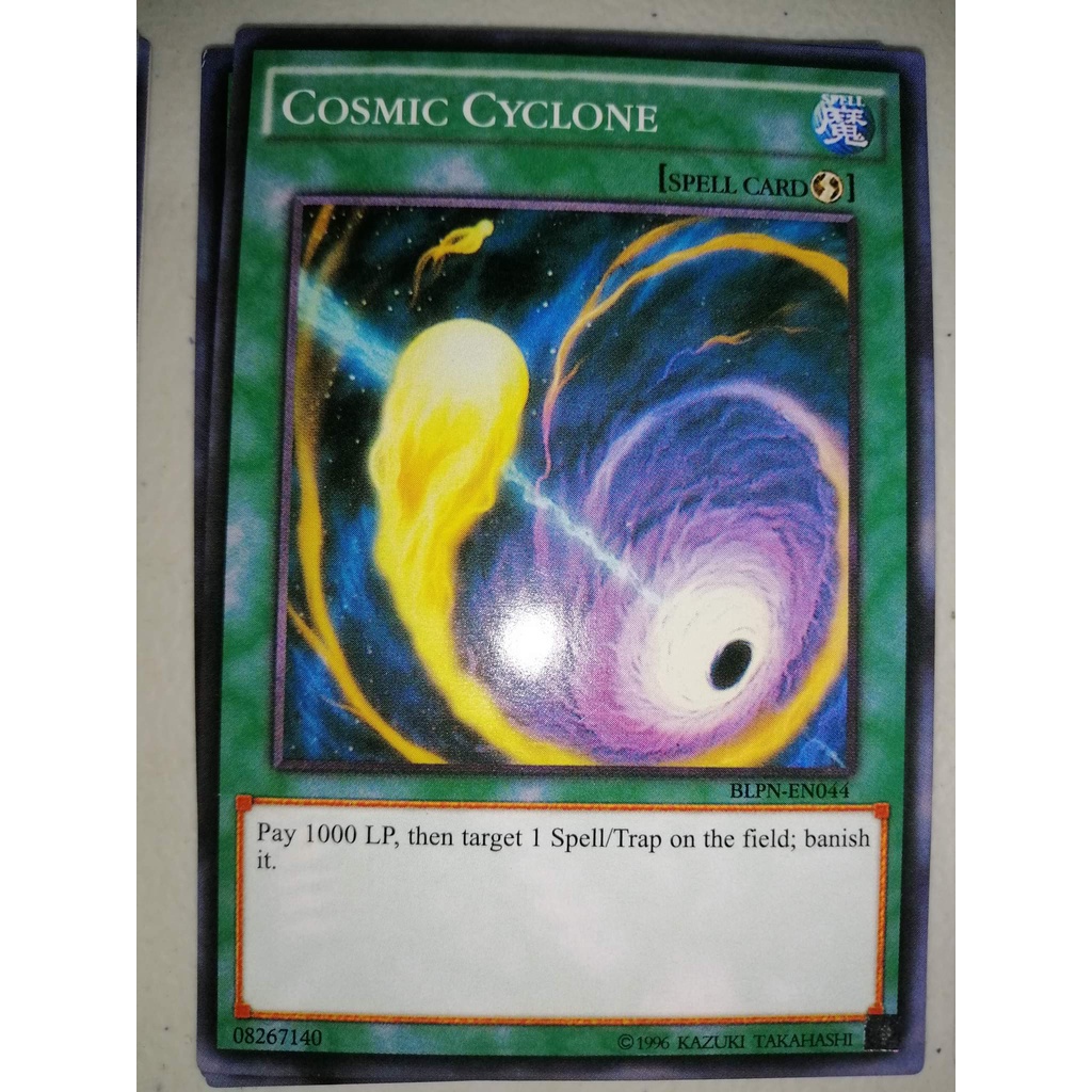 Cosmic Cyclone Yugioh [CLASS A] | Shopee Philippines