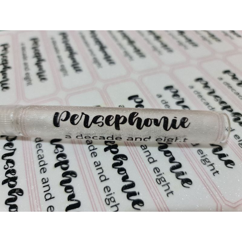 transparent label condiments waterproof personalized label | Shopee ...