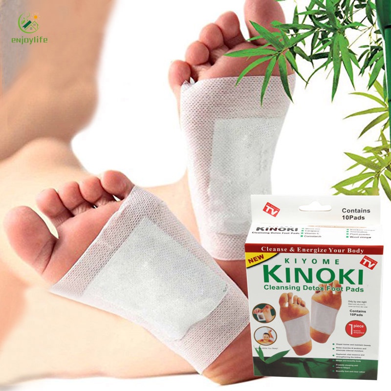 10Pcs Bamboo Vinegar Foot Patches Foot Paste Bamboo Nourishing Feet ...