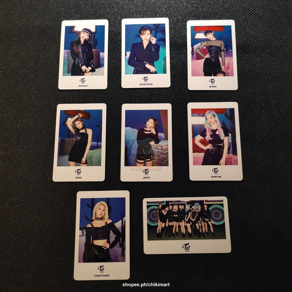 TWICE Breakthrough HI-TOUCH Release Official Photocards | Shopee Philippines