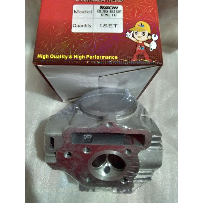 XRM110 CYLINDER HEAD ASSY (SET) STD (HACHI) | Shopee Philippines