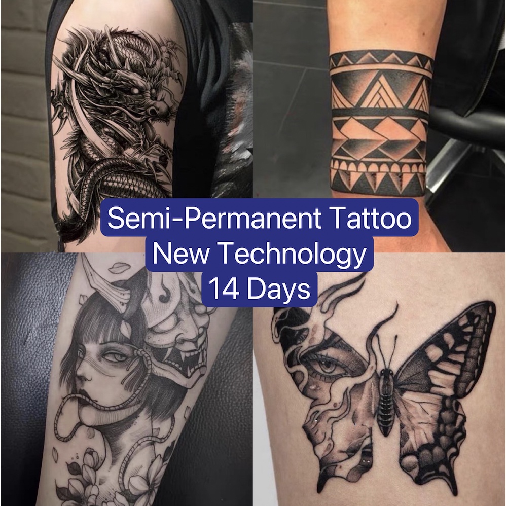 【Mars Tattoo】NEW Technology Magic Long Lasting 2 Weeks Semi-Permanent ...