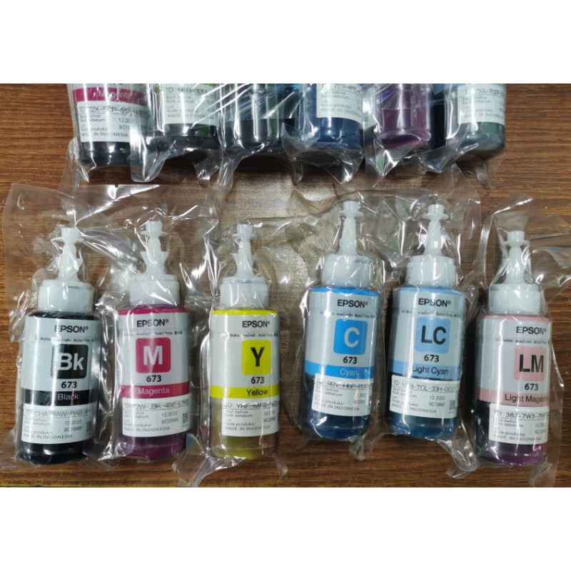 original ink 6color 673 (set)70m ink | Shopee Philippines
