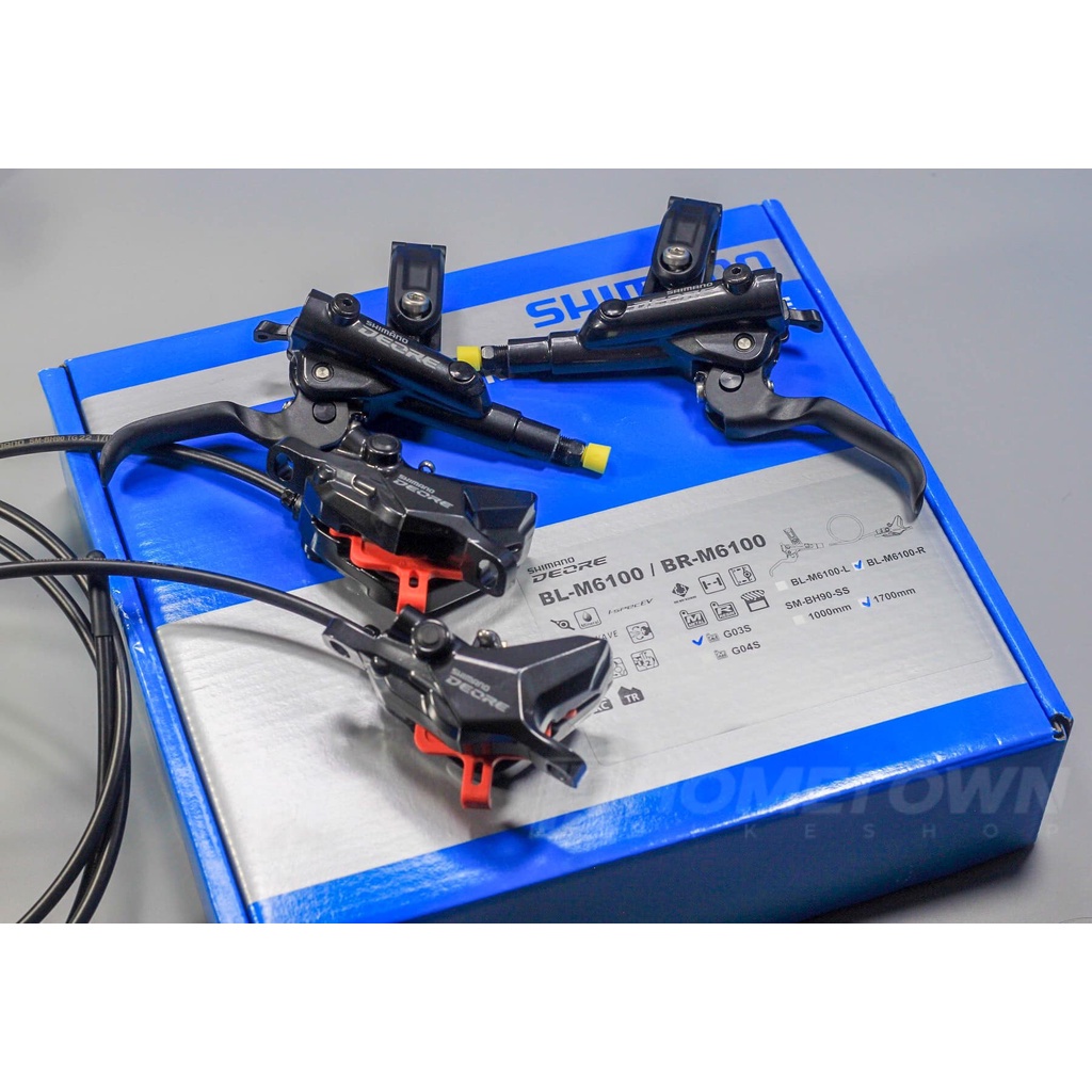 Shimano Deore M4100 | Deore M6100 | SLX M7100 | Deore XT M8100 2 Piston ...