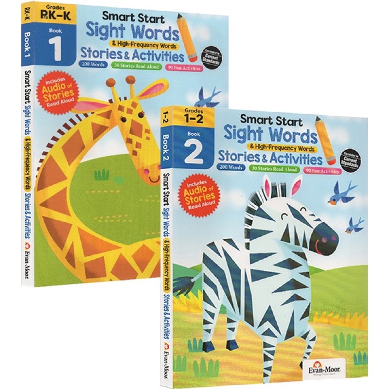 Exercises Set Smart Start Sight Words Stories & Activities Sold ...