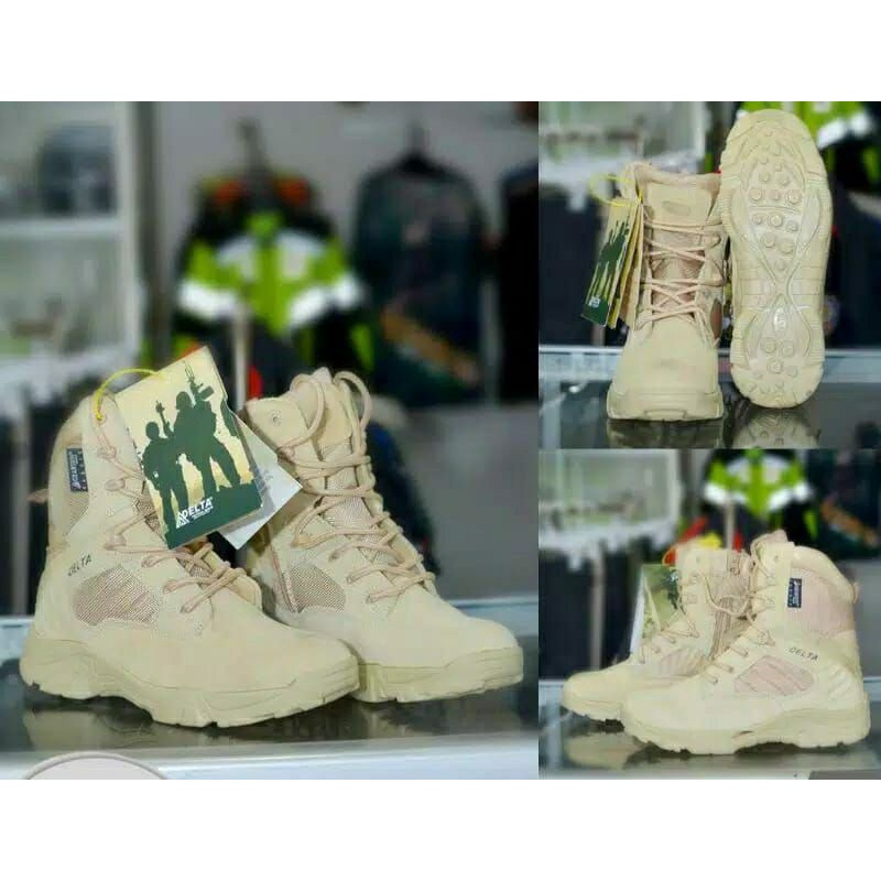 Delta Shoes ORIGINAL 8inch "TACTICAL PDL TNI Police | Shopee Philippines