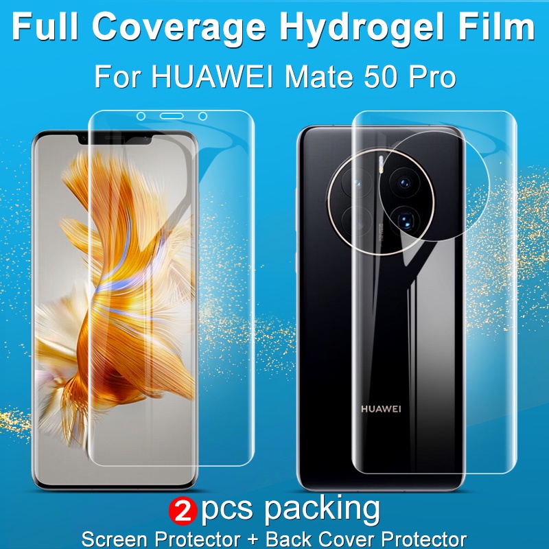 Original Imak Huawei Mate 50 Pro Full Cover Screen Protector Mate50 ...