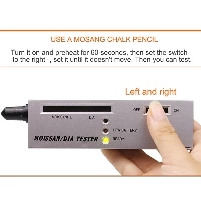 Precision Battery Powered Diamond Jewelry Selector Tool Gem Tester ...