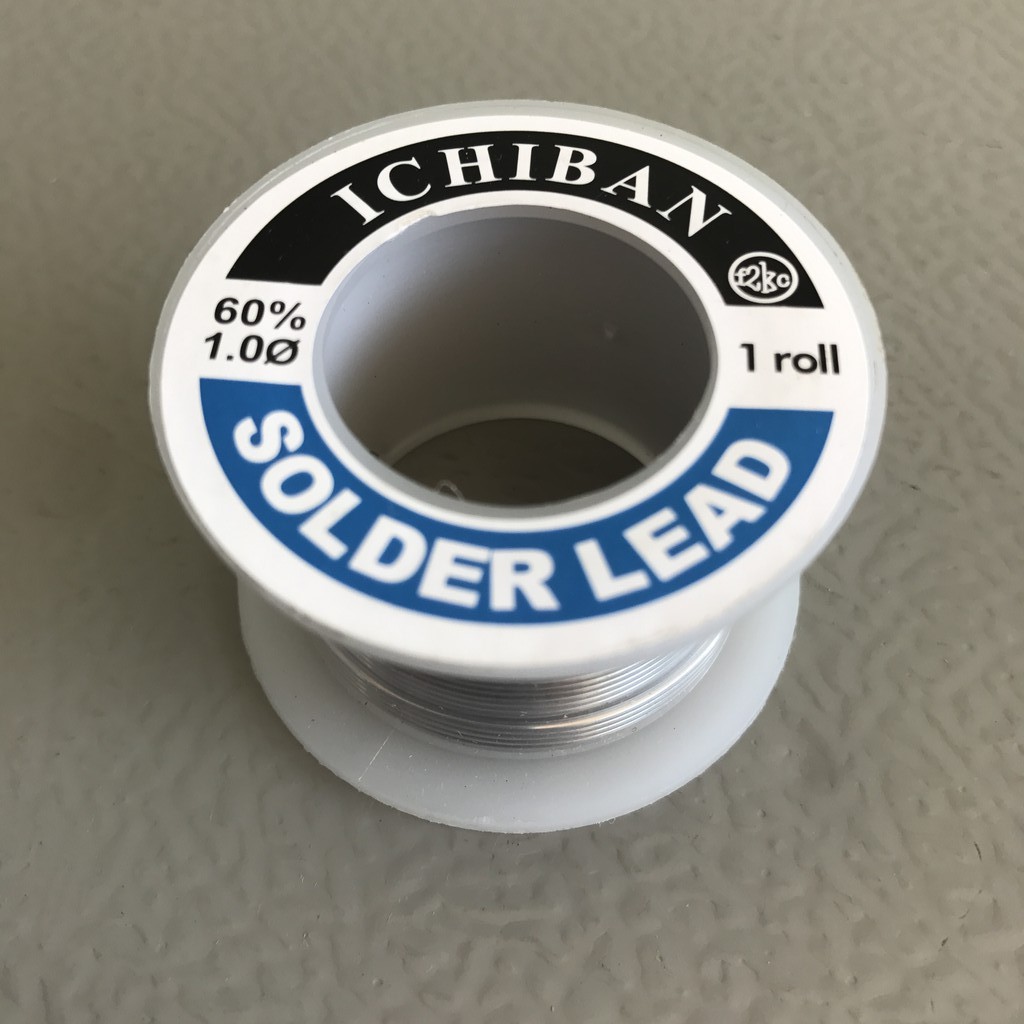 Original Ichiban Lead 60% 1.0 diameter Soldering lead small Roll ...