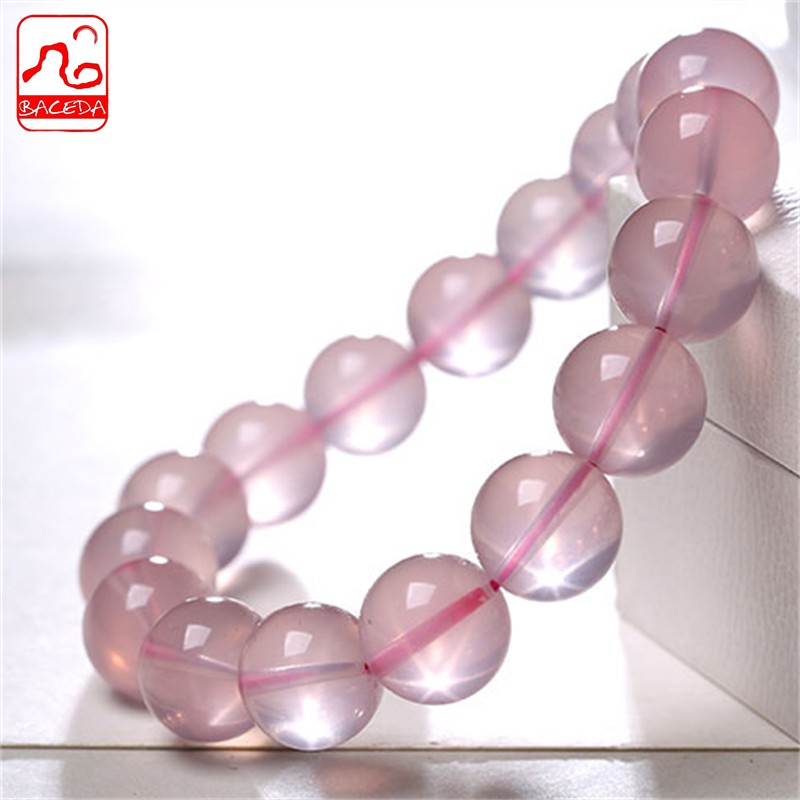 Baceda Natural Crystal High-Quality HQ Clear Starshine Rose Quartz ...