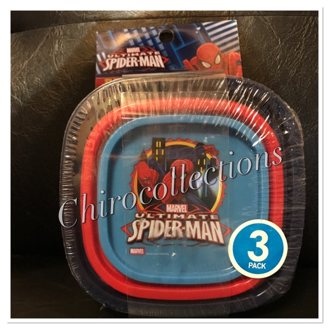 Marvel Spiderman 3 Pack Storage Containers | Shopee Philippines