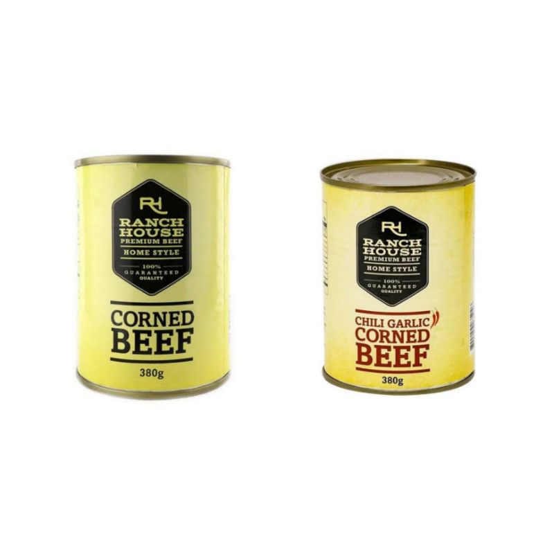 Ranch House Premium Corned Beef Home Style 380g | Shopee Philippines