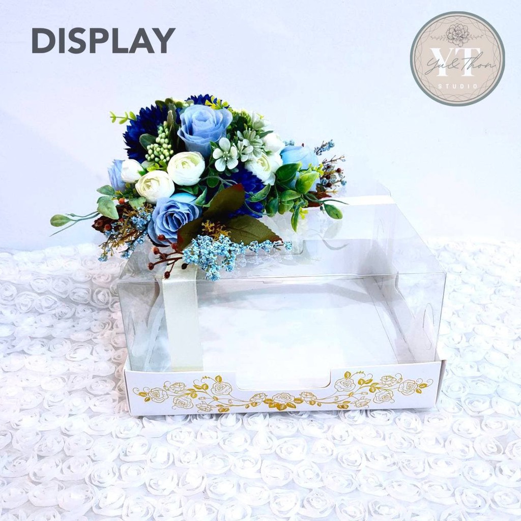 KOTAK HANTARAN KOTAK HADIAH LUTSINAR EKSKLUSIF PVC BOXES | Shopee ...
