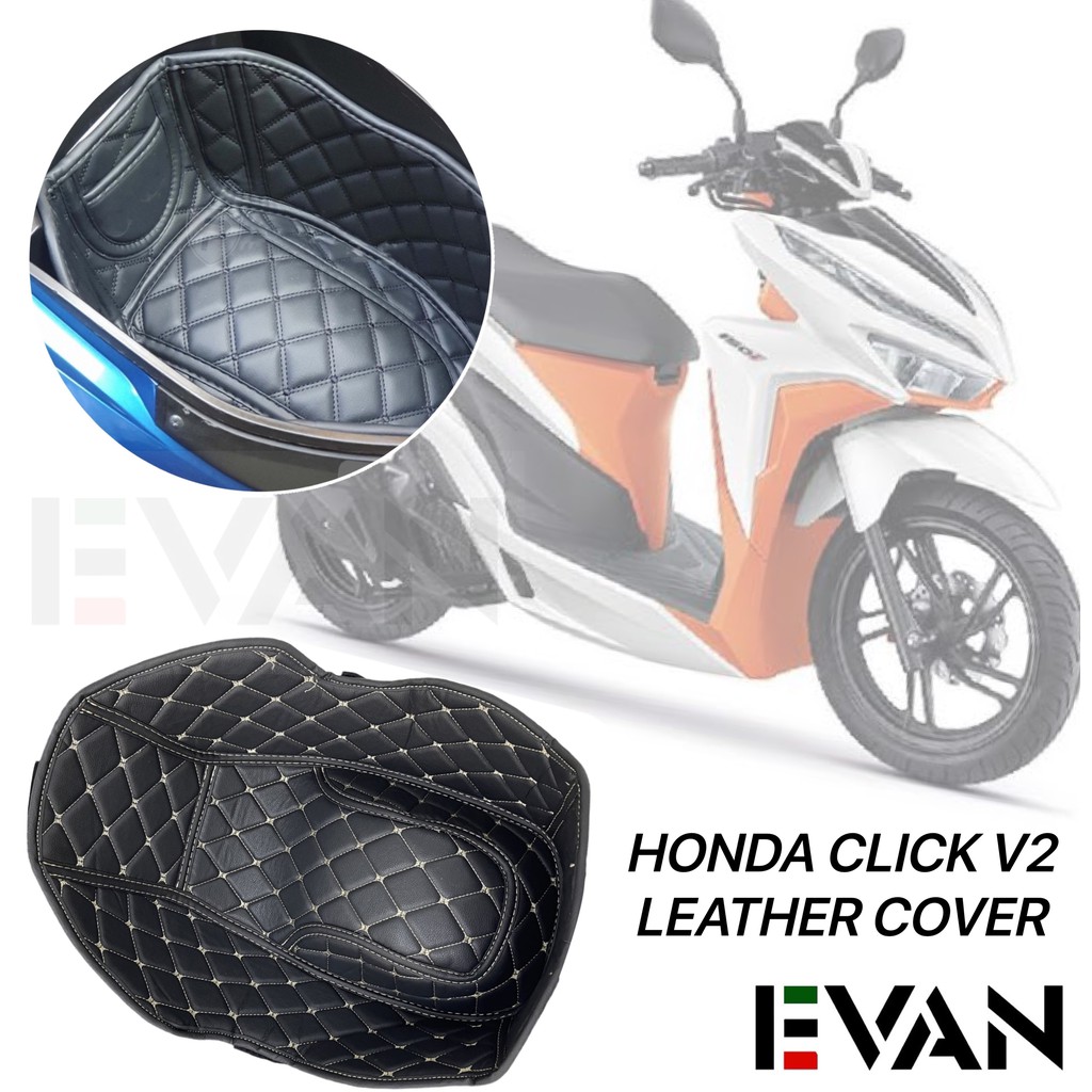 Honda Click 125i 150i V2 UBox Leather Cover Seat Cover High Quality U ...