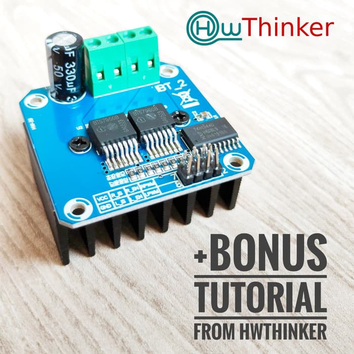 Motor Driver BTS7960 BTS7960B 43A High Current Module | Shopee Philippines