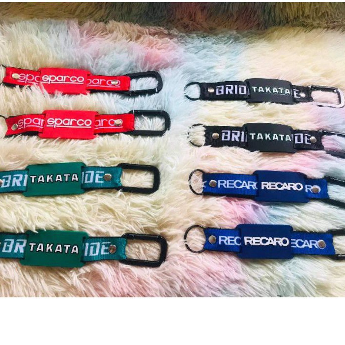 Bride takata spraco recaro JRP keychain holder rubber original | Shopee ...