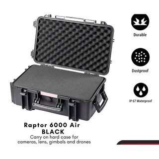 Raptor 6000 Air Waterproof/Dust-proof Trolley & Carry-On Hard-case for ...