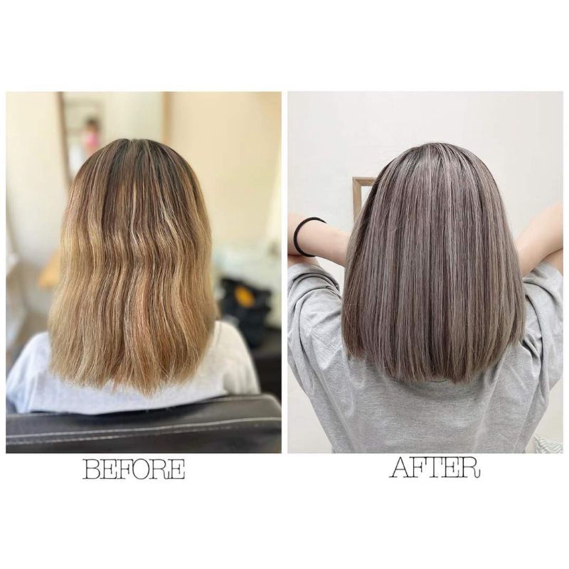 Light Honey Tea Brown 8.71 Korean Trend Hair Color 100ml | Shopee ...