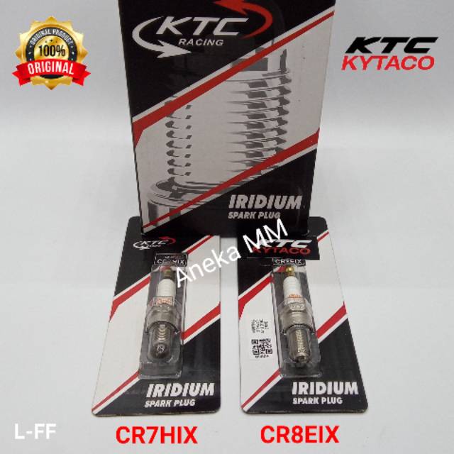 Ktc Kytaco Spark Plug Iridium Spark Plug CR7HIX CR8EIX Original Racing Spark Plug | Shopee ...