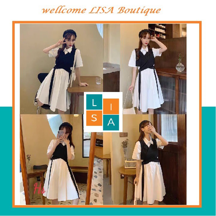 Set Of Shirts With Gile Belt Material With Video + Real Photo LISA ...