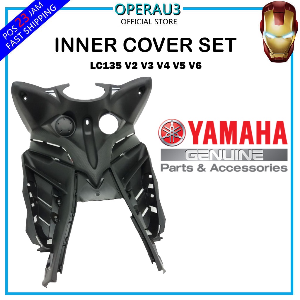 YAMAHA LC135 V2 V3 V4 V5 V6 INNER COVER SET MAIN PIPE COVER INNER LC135 ...