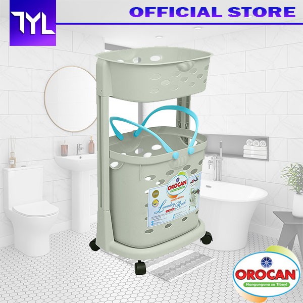 Orocan Laundry Rack Laundry Hamper Basket / Bathroom Cleaning Washing ...