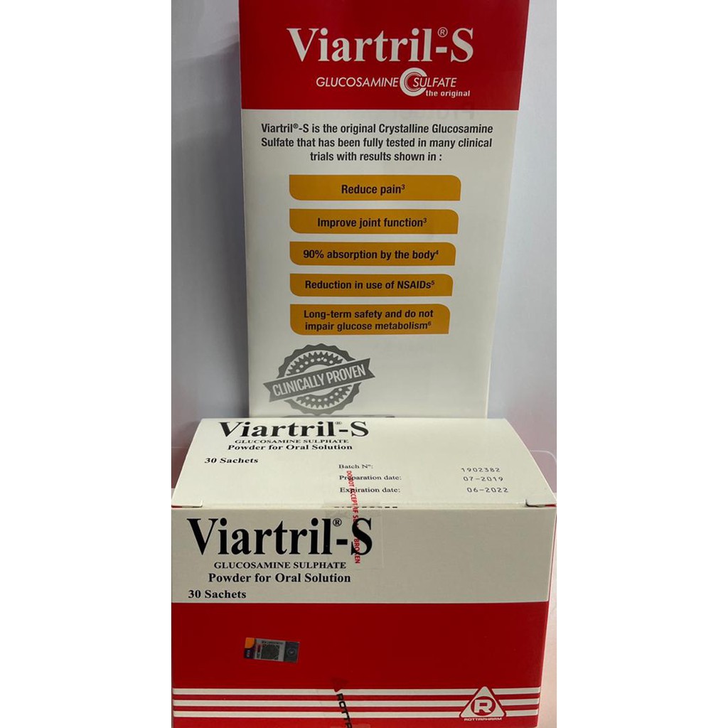 Viartril S Powder 1500mg 30'S (exp 06/26) | Shopee Philippines